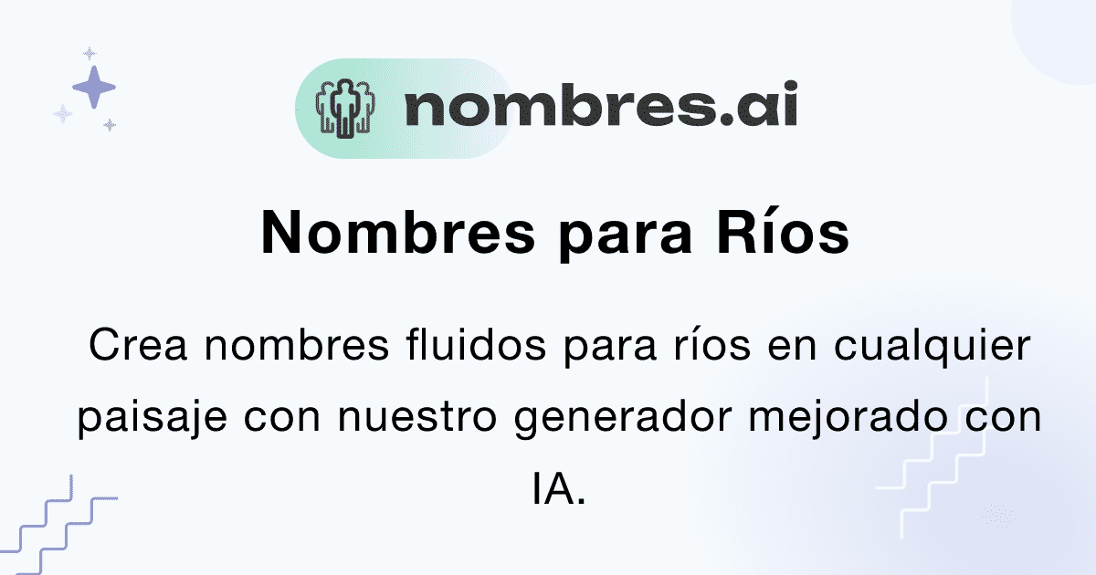 Generador de Nombres para Ríos